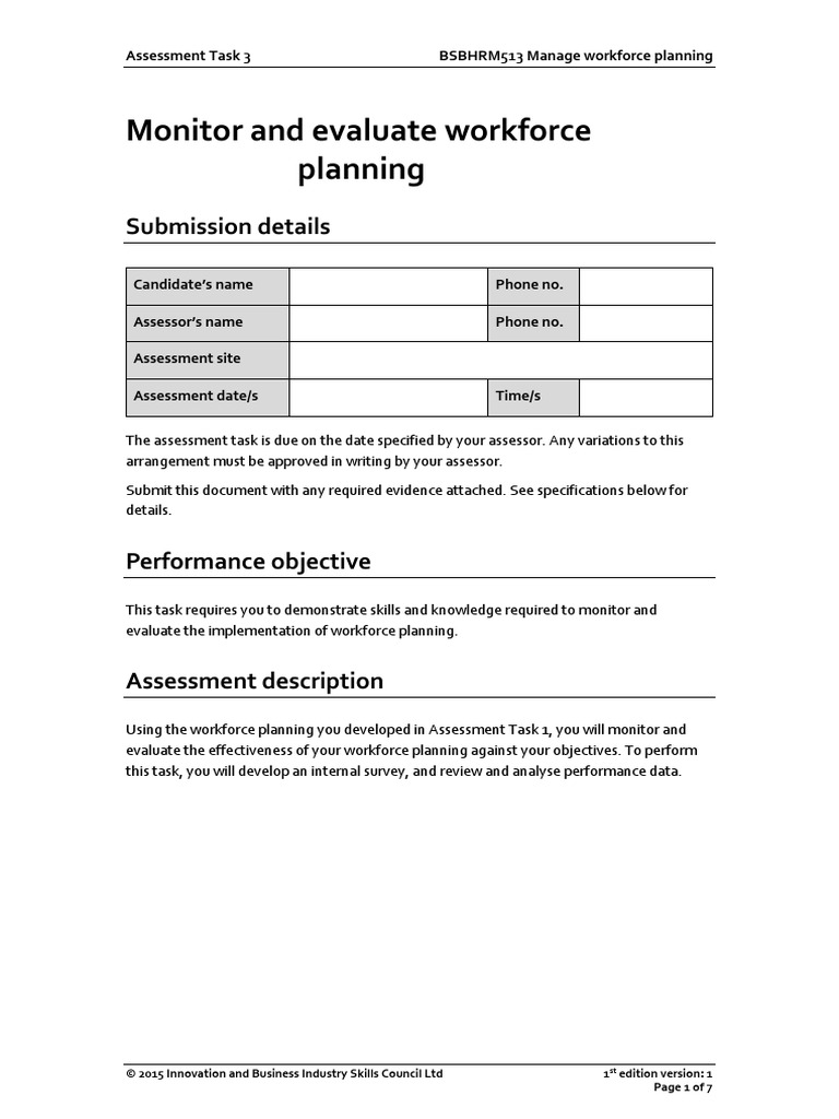 Assessment Task 3 Pdf Pdf Educational Assessment Strategic Management