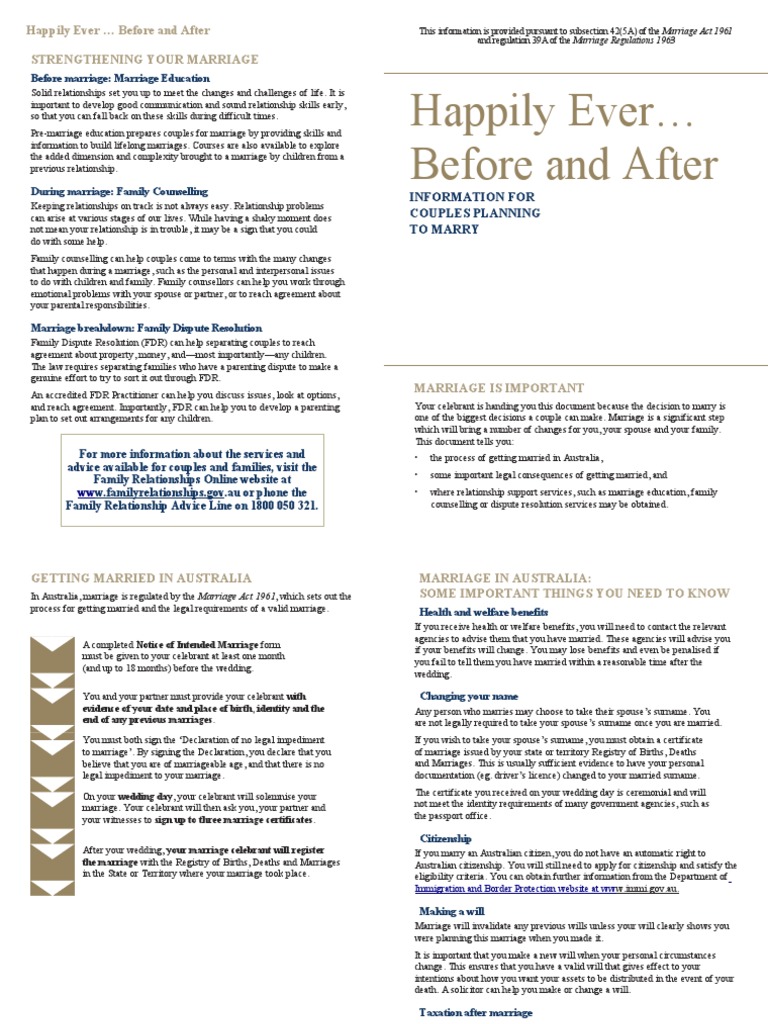 Happily Ever Before and After | PDF | Marriage | Virtue