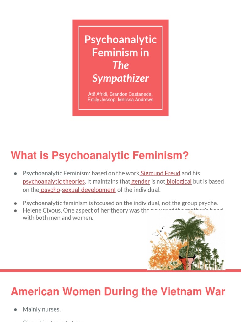 Psychoanalytic Feminism In The Sympathizer Pdf Oedipus Complex 2353