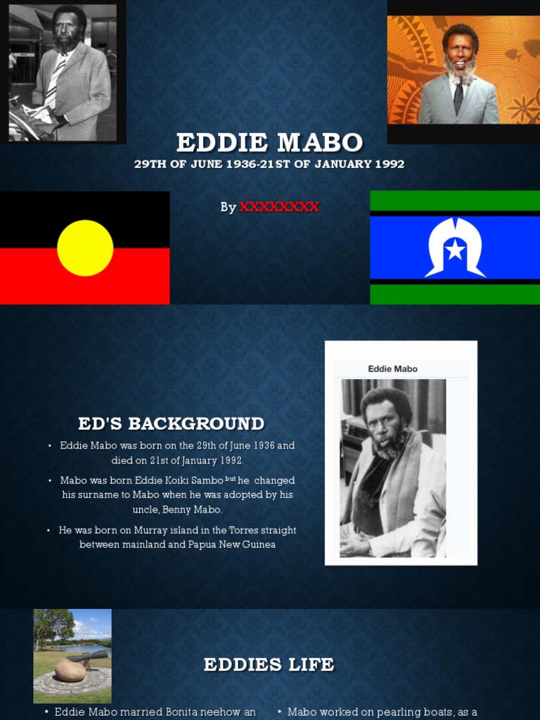 Eddie Mabo Presentation | PDF | Indigenous Peoples Of Australia ...