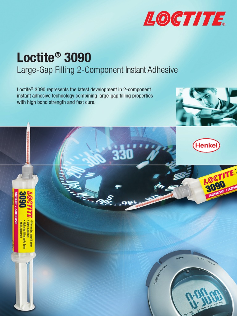 Loctite 3090: Large-Gap Filling 2-Component Instant Adhesive | PDF ...