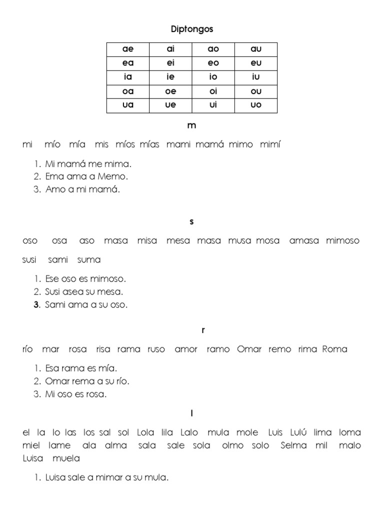Vocabulario Primer Grado | PDF | Naturaleza | Ocio