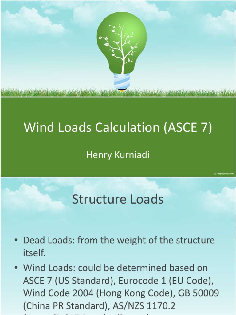 Wind Loads Calculation | PDF | Wound | Wind Speed