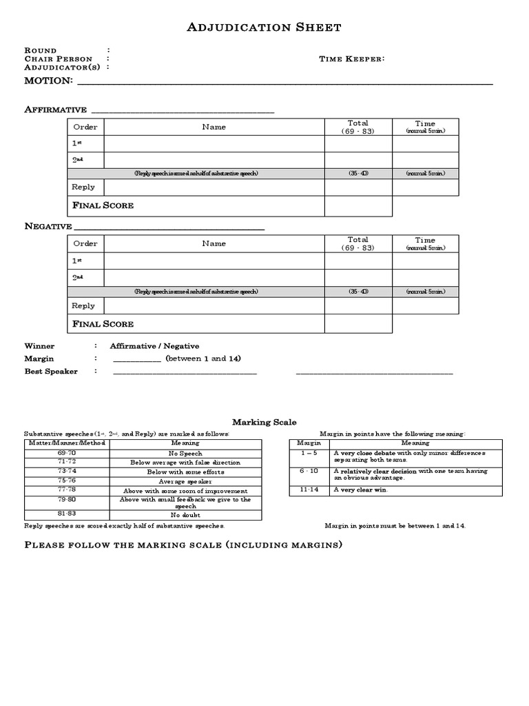 Adjudication Sheet Print Legal Revision | PDF | Public Sphere | Government