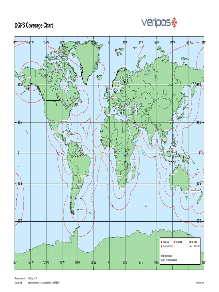 VERIPOS Global Coverage Chart - 120516 | PDF