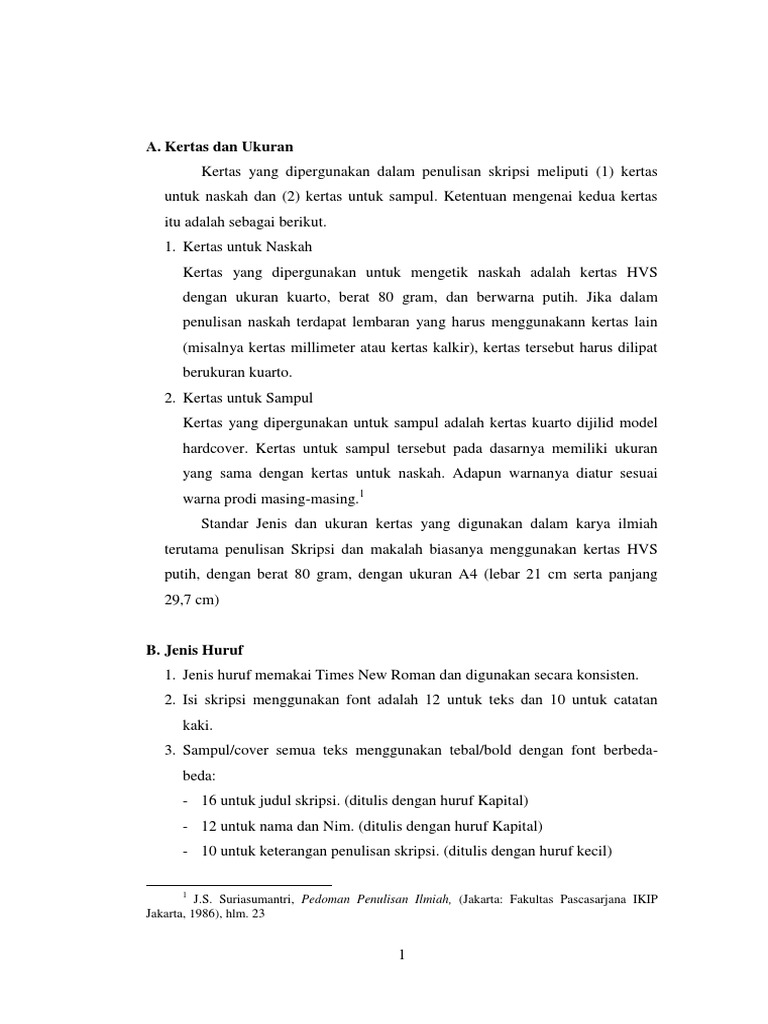 Penulisan Skripsi | PDF | Kajian Bahasa Asing | Metode & Bahan Ajar