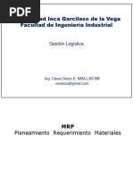 Tema 3 - Presentación - Planificación Requerimientos de Material (MRP) | PDF | Business | Economias