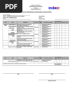 Individual Performance Commitment and Review (IPCR) Form | PDF ...
