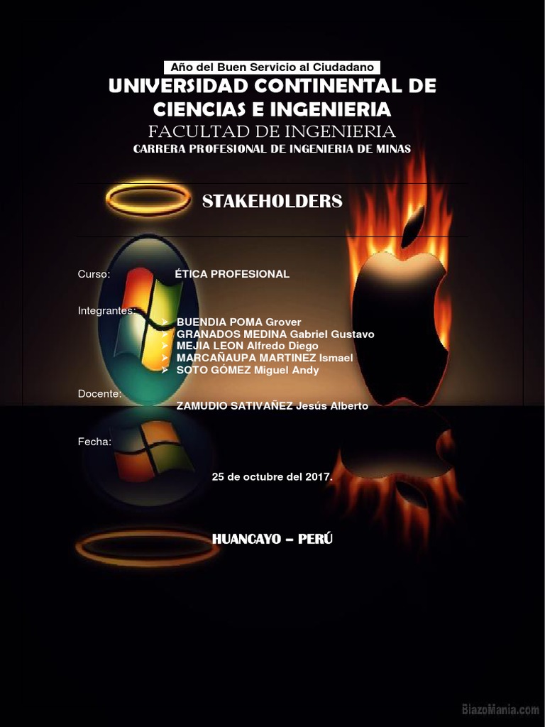Stakeholders de Apple y Microsoft | PDF | Apple Inc. | Macintosh