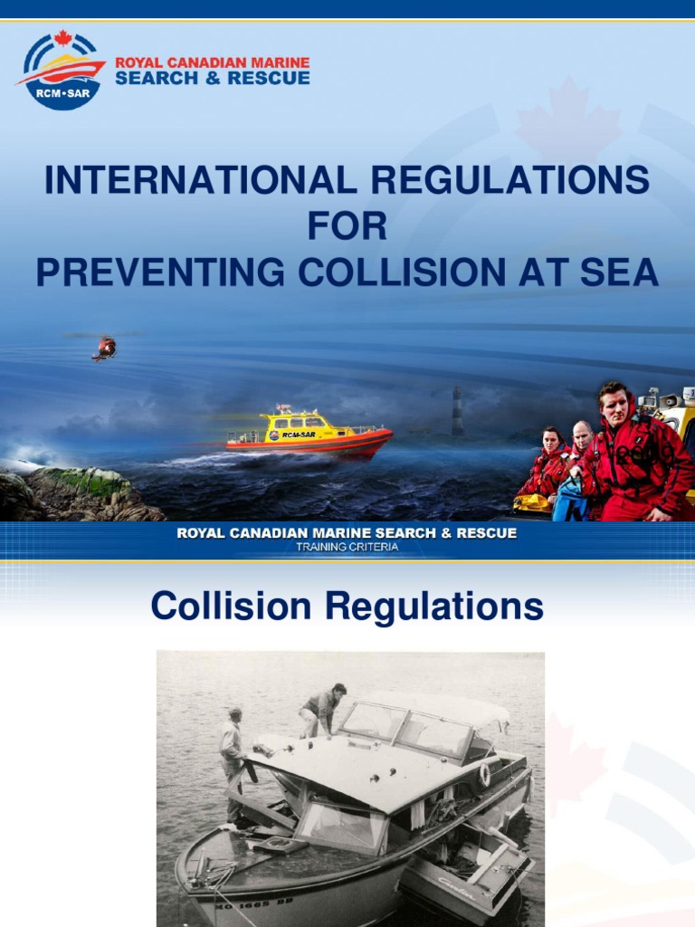 Collision Prevention Regulations at Sea | PDF | Port And Starboard ...