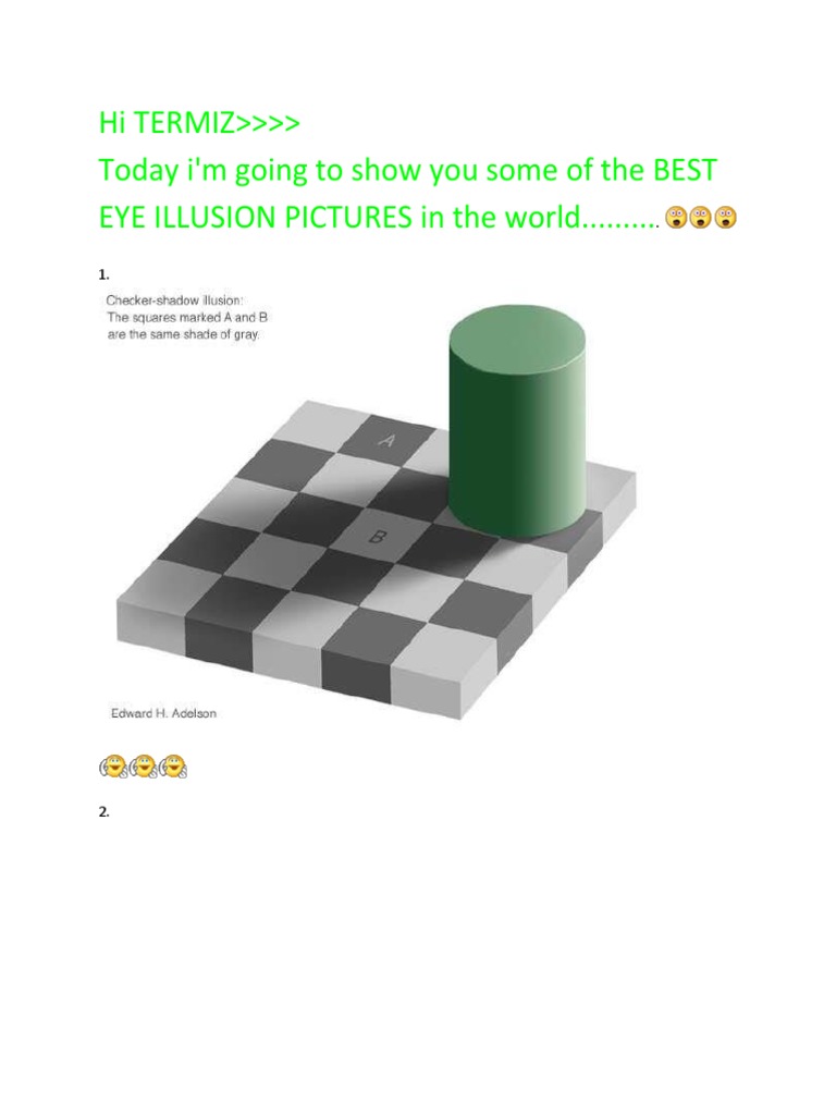 A Collection of Optical Illusions: Discover How Visual Perception Can ...