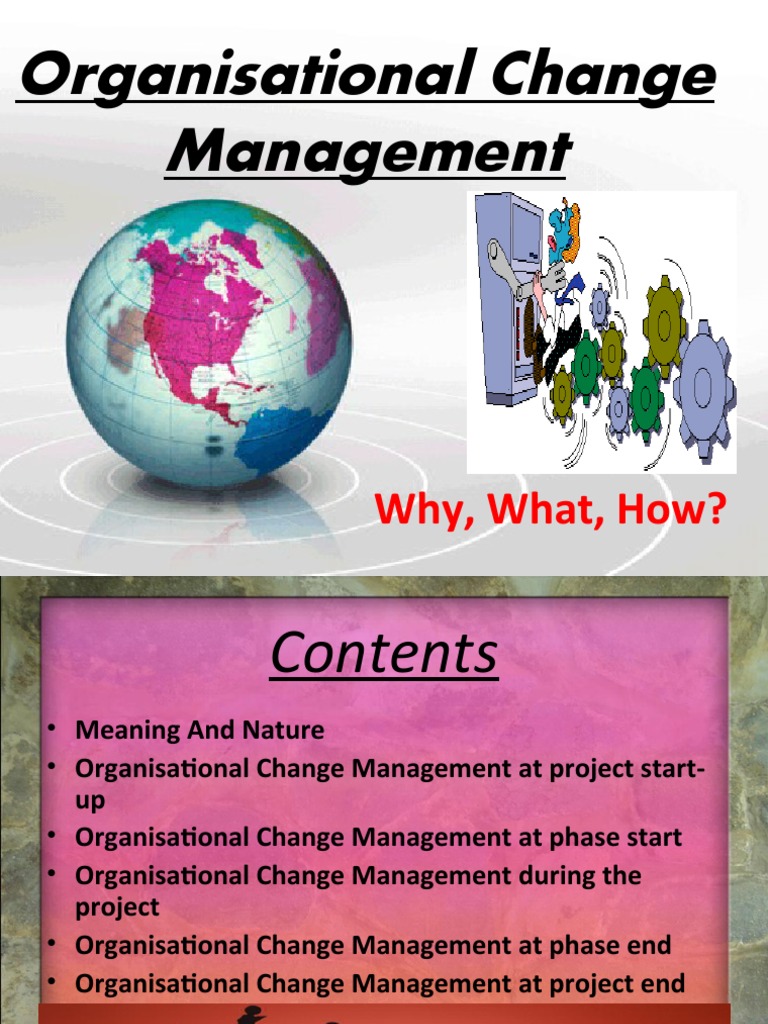 Effective Organisational Change Management | PDF | Communication ...