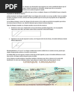 Cheque para Abono en Cuenta | PDF