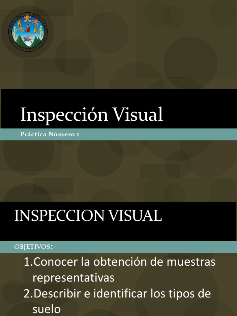 Inspección Visual de Suelos: Guía Práctica | PDF | Suelo | Arcilla