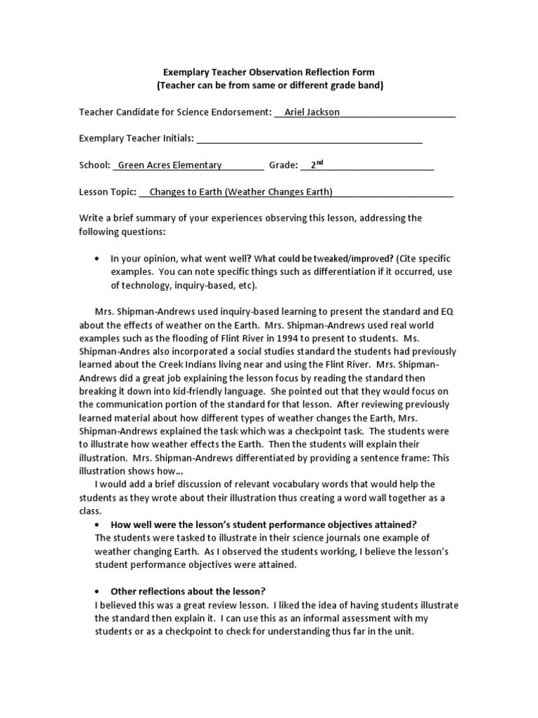 Shipman Observation | PDF | Inquiry Based Learning | Psychological Concepts