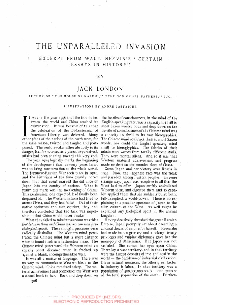 Unparalleled Invasion- London | China | International Politics