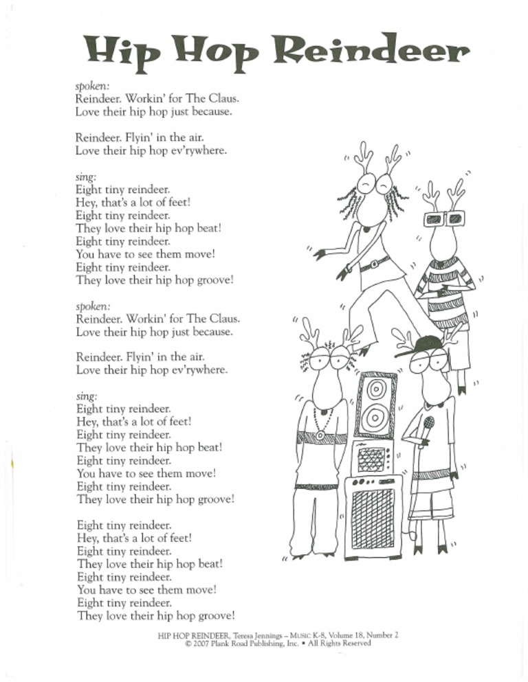 Hip Hop Reindeer | PDF
