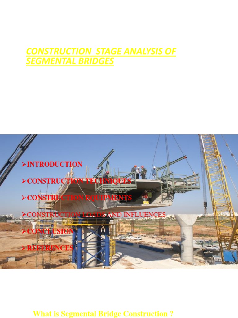 Construction Stage Analysis of Segmental Bridges | PDF | Concrete ...