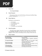 Program Project Proposal Technolympics 17 | PDF | Science