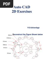 Autocad Mechanical Workbook PDF | PDF
