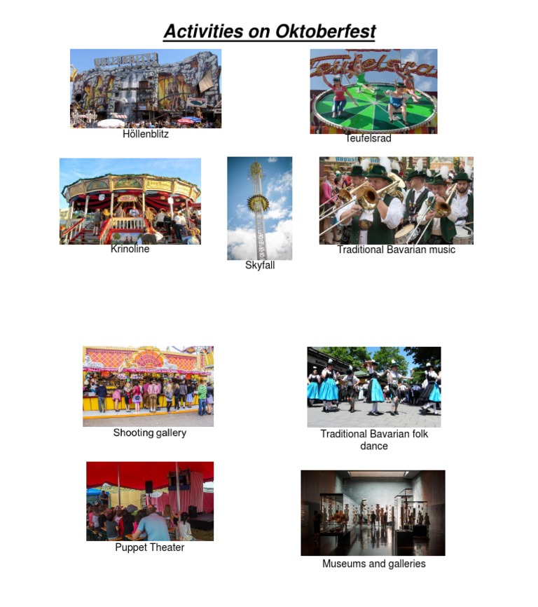 Activities On Oktoberfest | PDF