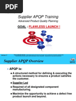 APQP & Control Plan Training - Presentation Slides - Working Template | PDF | Verification And ...