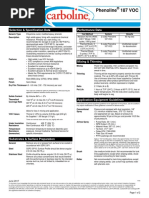 Carboguard 891: Selection & Specification Data | PDF | Epoxy | Humidity
