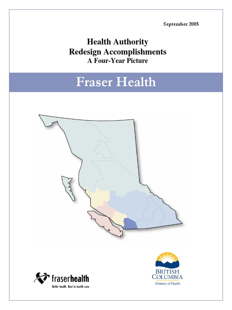 Fraser Health: Health Authority Redesign Accomplishments | PDF ...