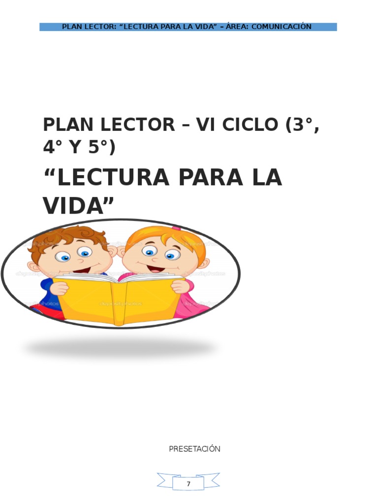 Libro Comprension Lectora Vii Ciclo Corregido Enviar | PDF | Lectura ...