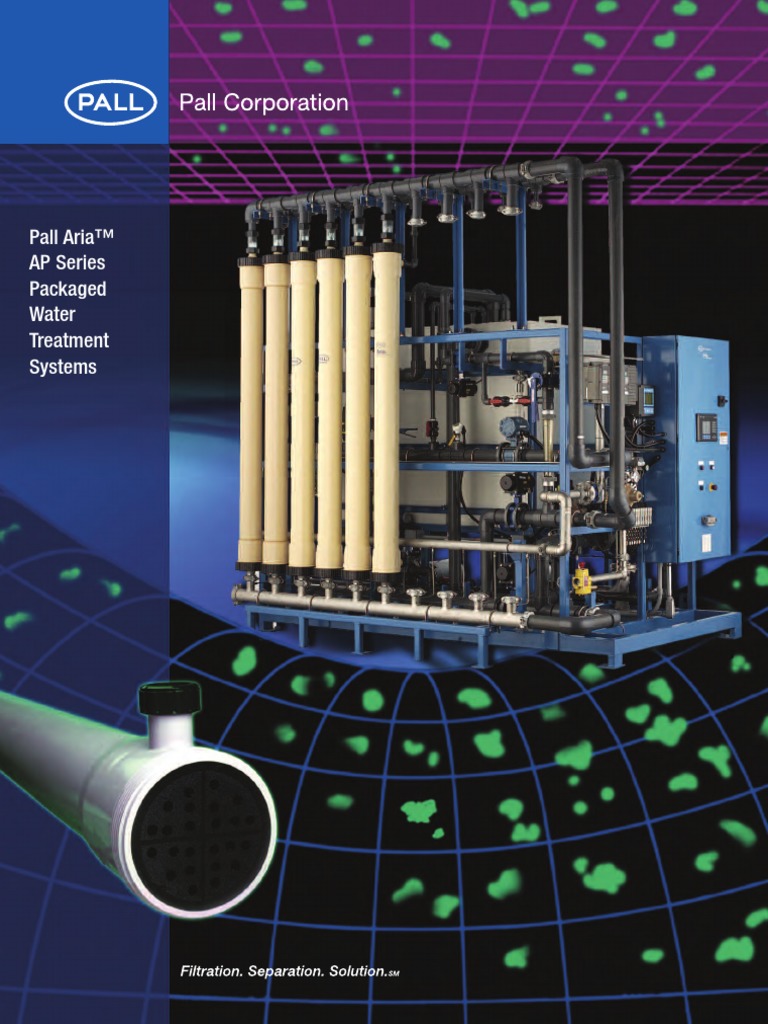 Pall Aria AP Brochure WP-300 PDF | PDF | Membrane | Water Purification