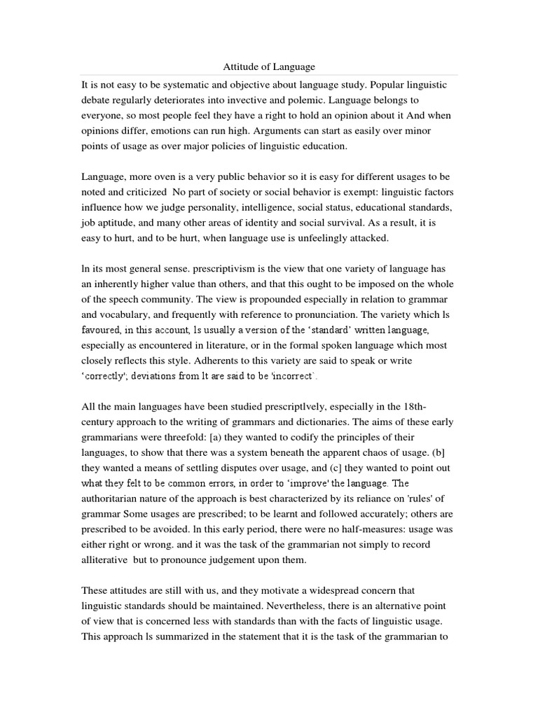 Articles About Linguistics | PDF | Linguistics | Adjective