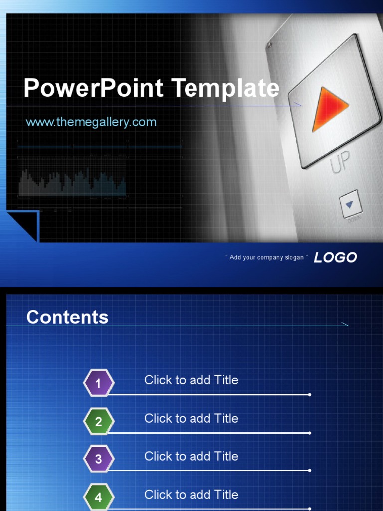 Powerpoint Template: " Add Your Company Slogan " | PDF | Software ...