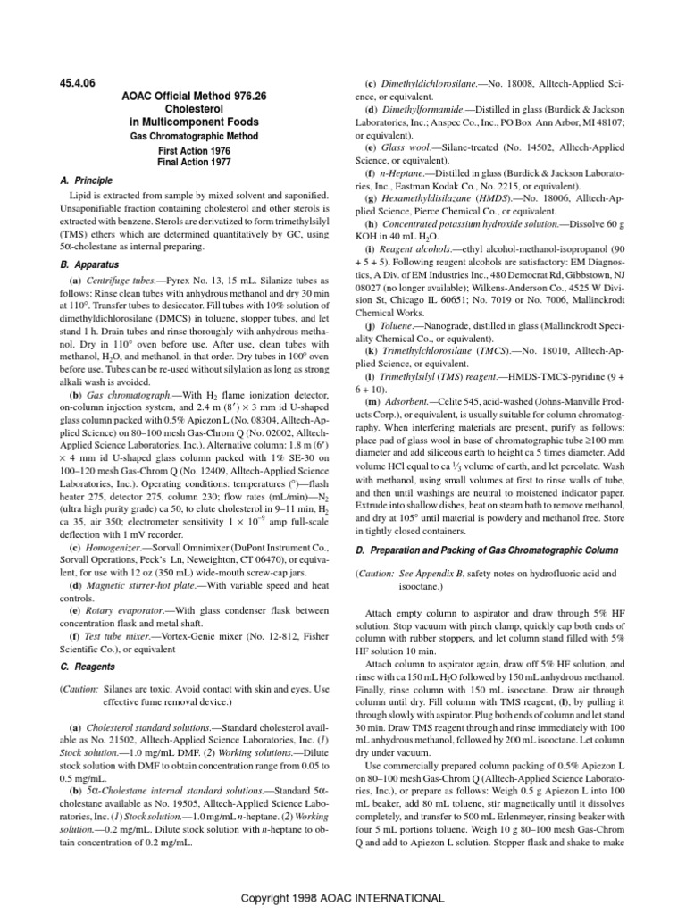 M976 26 PDF | PDF | Filtration | Ethanol
