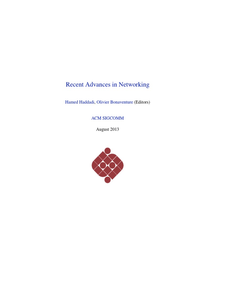 Recent Advances in Networking | PDF | Network Topology | Computer Network