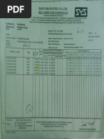 Wire Rope Test Certificate | PDF | Rope | Wire