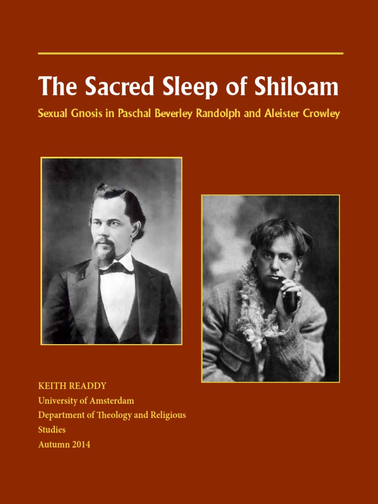 The Sacred Sleep of Shiloam - Keith Readdy | PDF | Western Philosophy ...