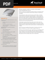 RUCKUS R350 Data Sheet | PDF | Wi Fi | Ieee 802.11