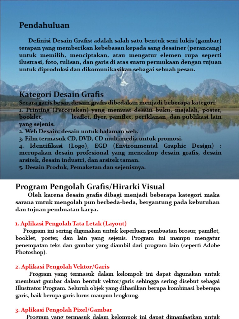 Mempelajari Desain Halaman, Hirarki Visual | PDF