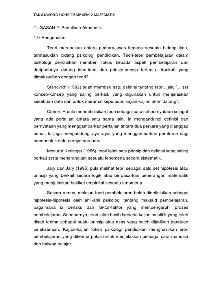 Penulisan Akademik | PDF