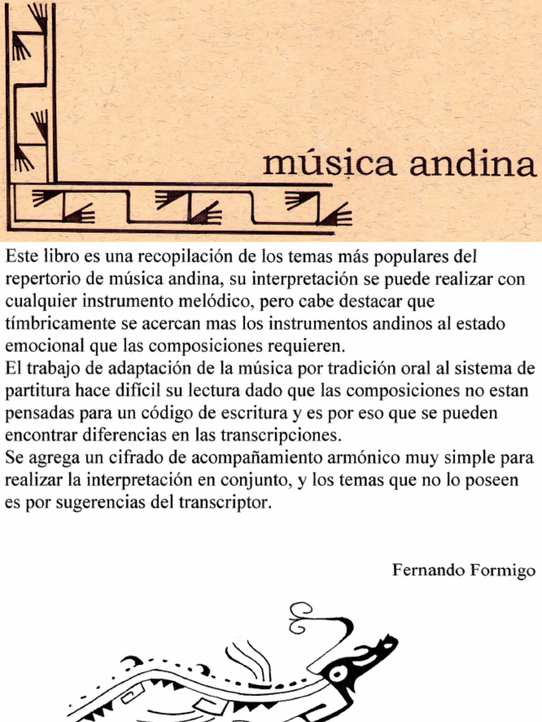 Libro de Musica Andina PDF | PDF