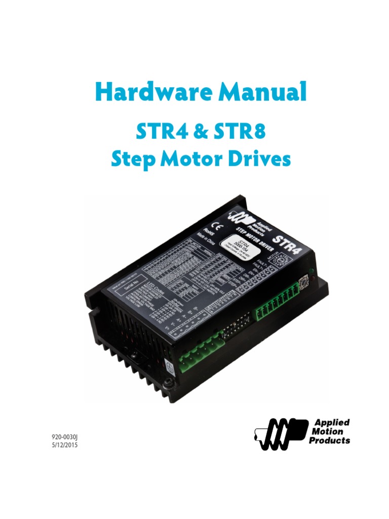 STR8 Manual Drive | PDF | Power Supply | Switch
