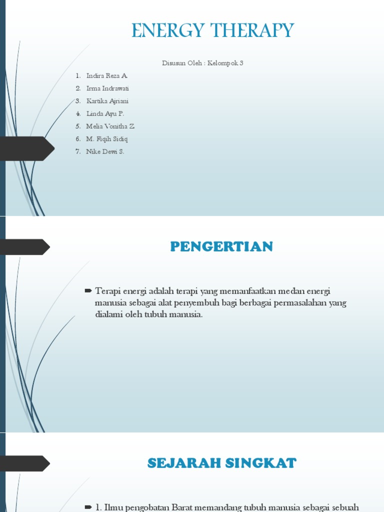 Panduan Terapi Energi | PDF