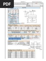 Square Concrete Pedestal Design Calculation Sample | PDF | Building ...