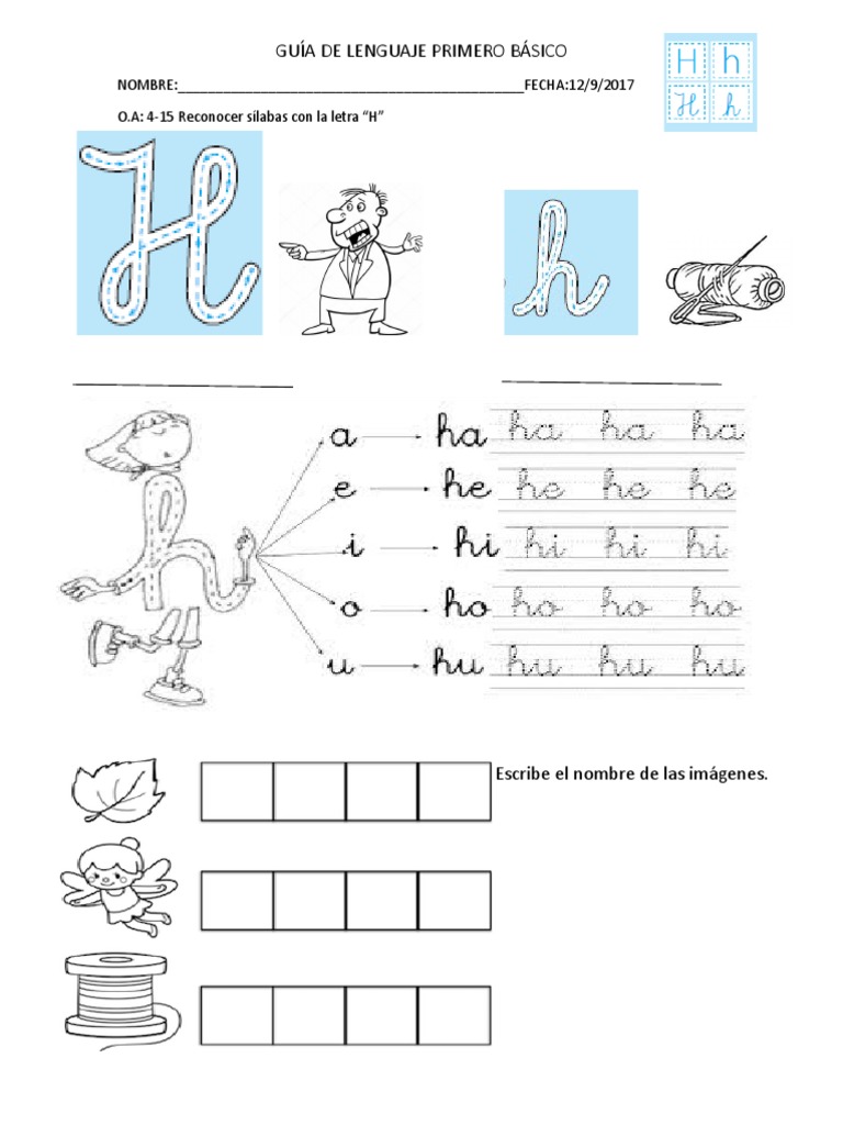 Guía De Lenguaje Primero Básico Pdf