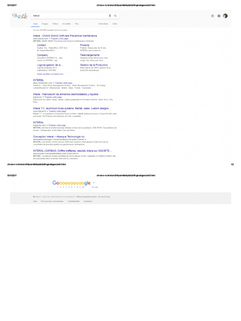 Interal - CMMS GMAO Software Preventive Maintenance | PDF