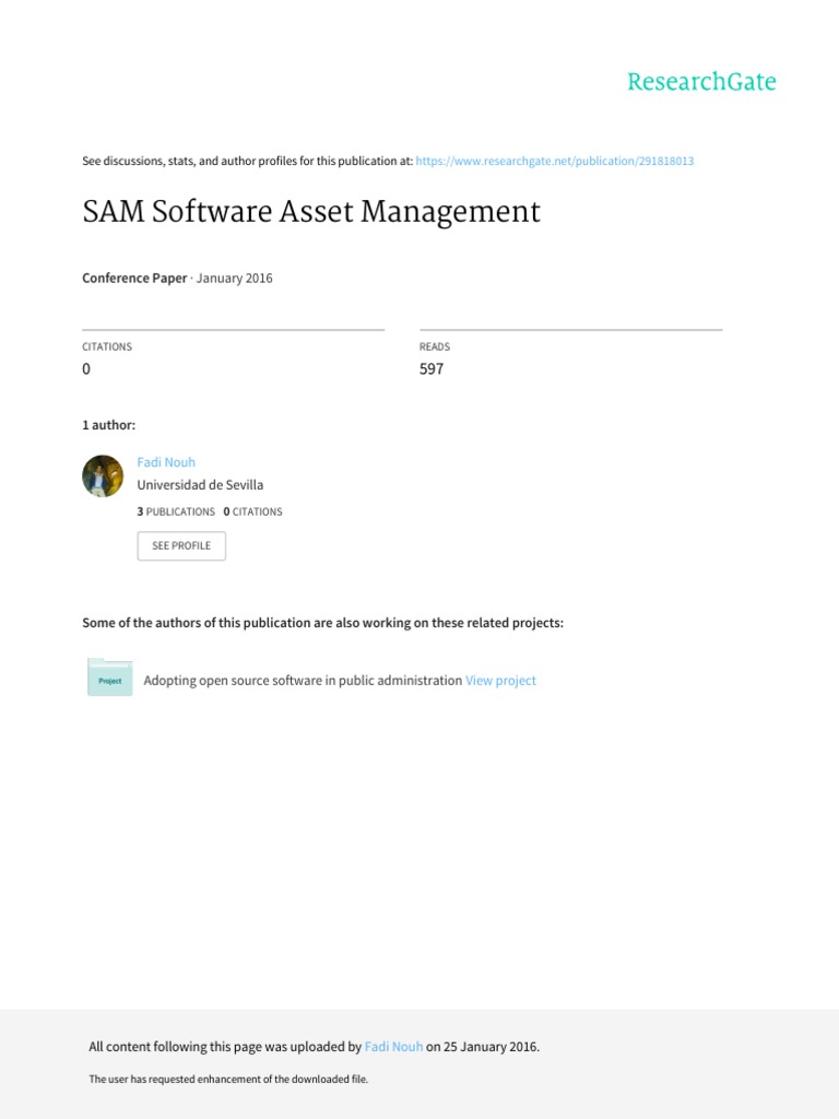Software Asset Management Overview | PDF | Risk Management ...