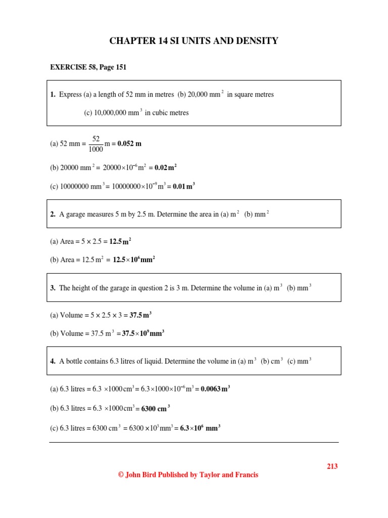 Relative Density 1 | Litre | Density