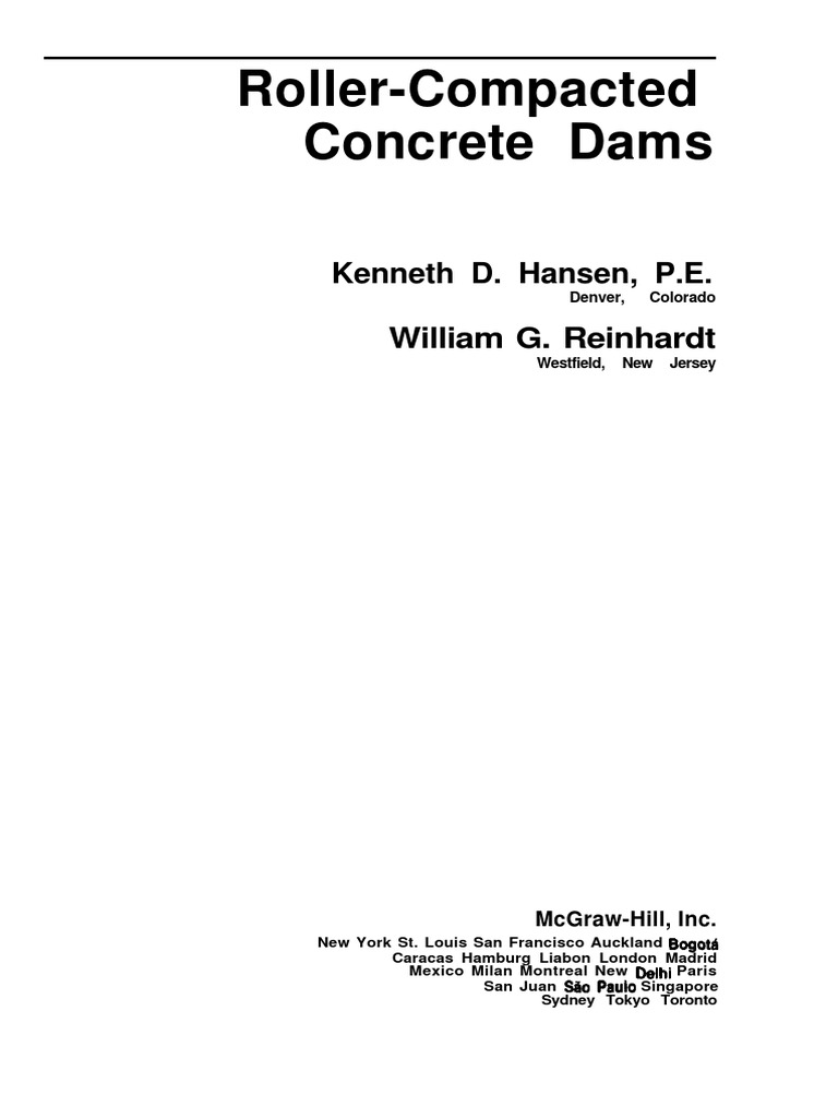 4 Roller Compacted Concrete Dams PDF | PDF | Dam | Concrete