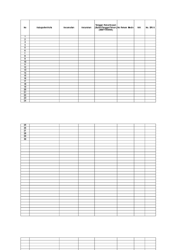 Form Laporan Iva | PDF
