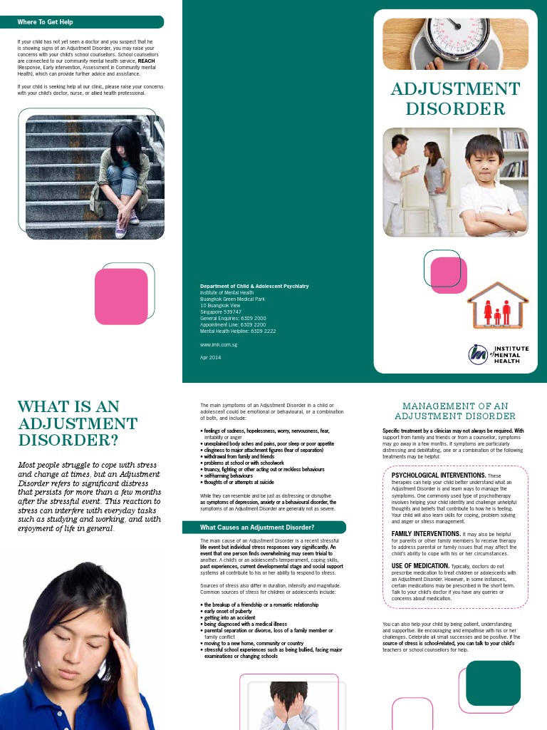 Adjustment Disorder | PDF | Psychotherapy | Stress (Biology)